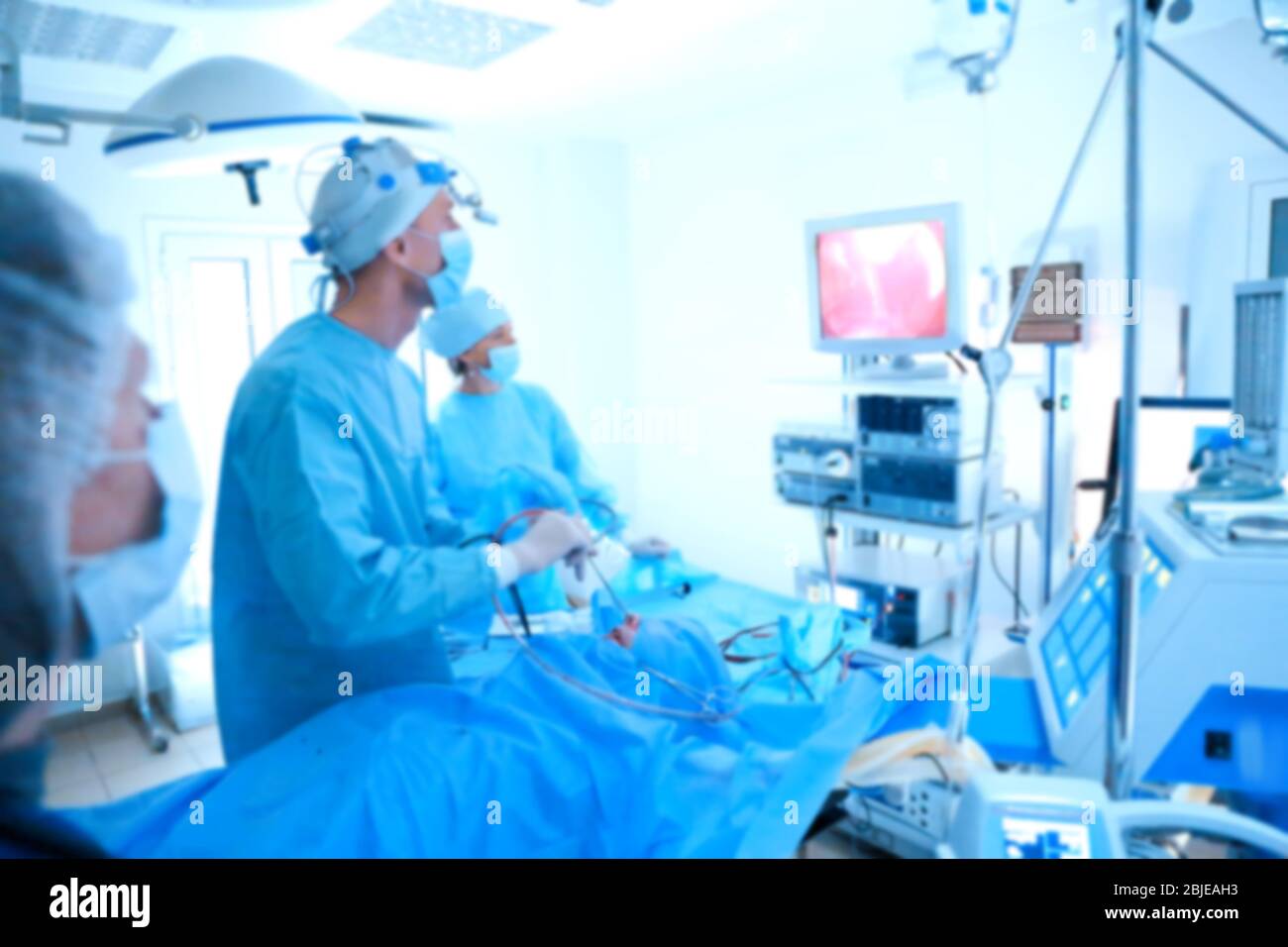Operating of patient in modern hospital Stock Photo - Alamy