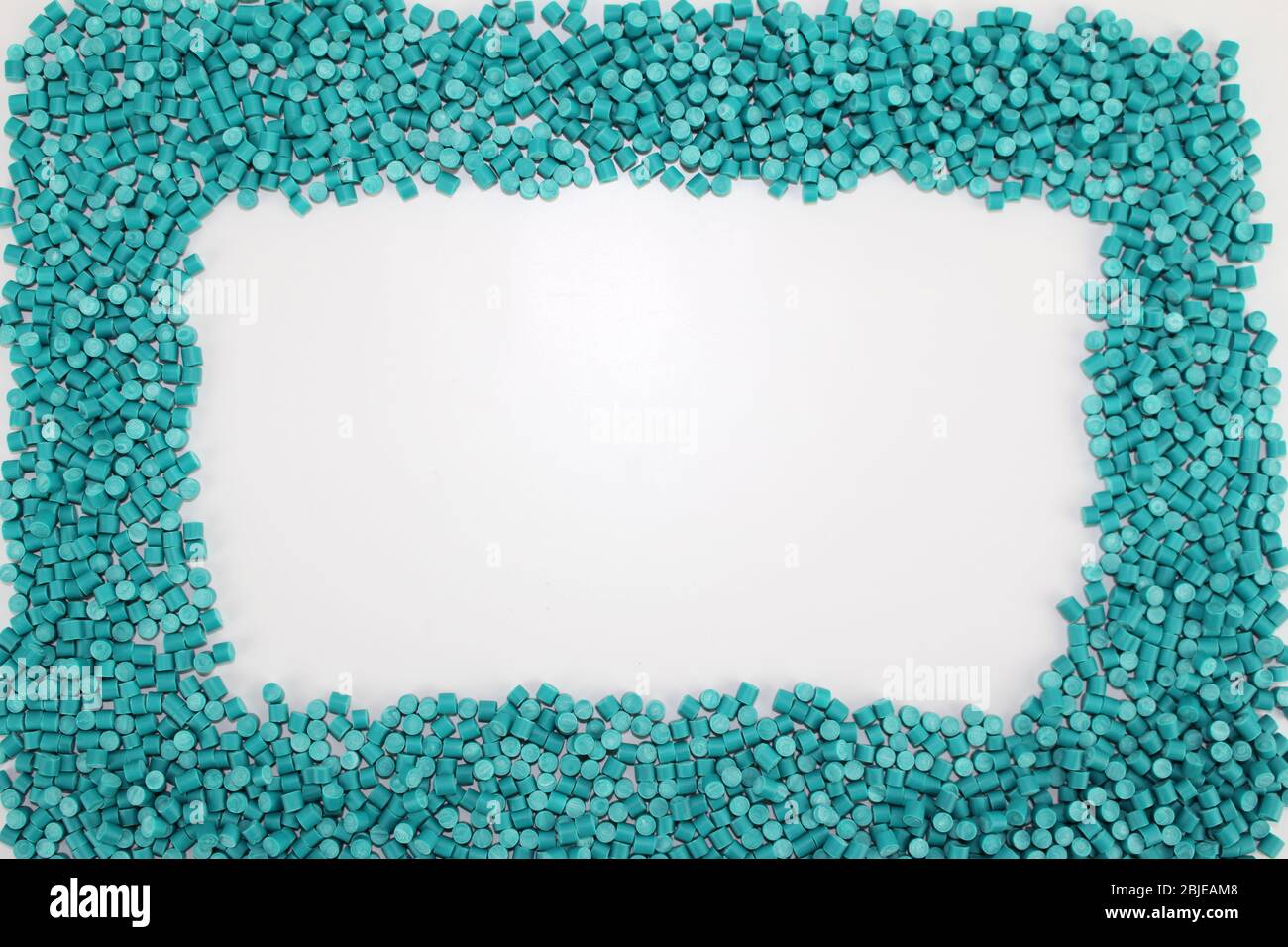 The geometric figure formed by polymers, plastic, which represents a ...