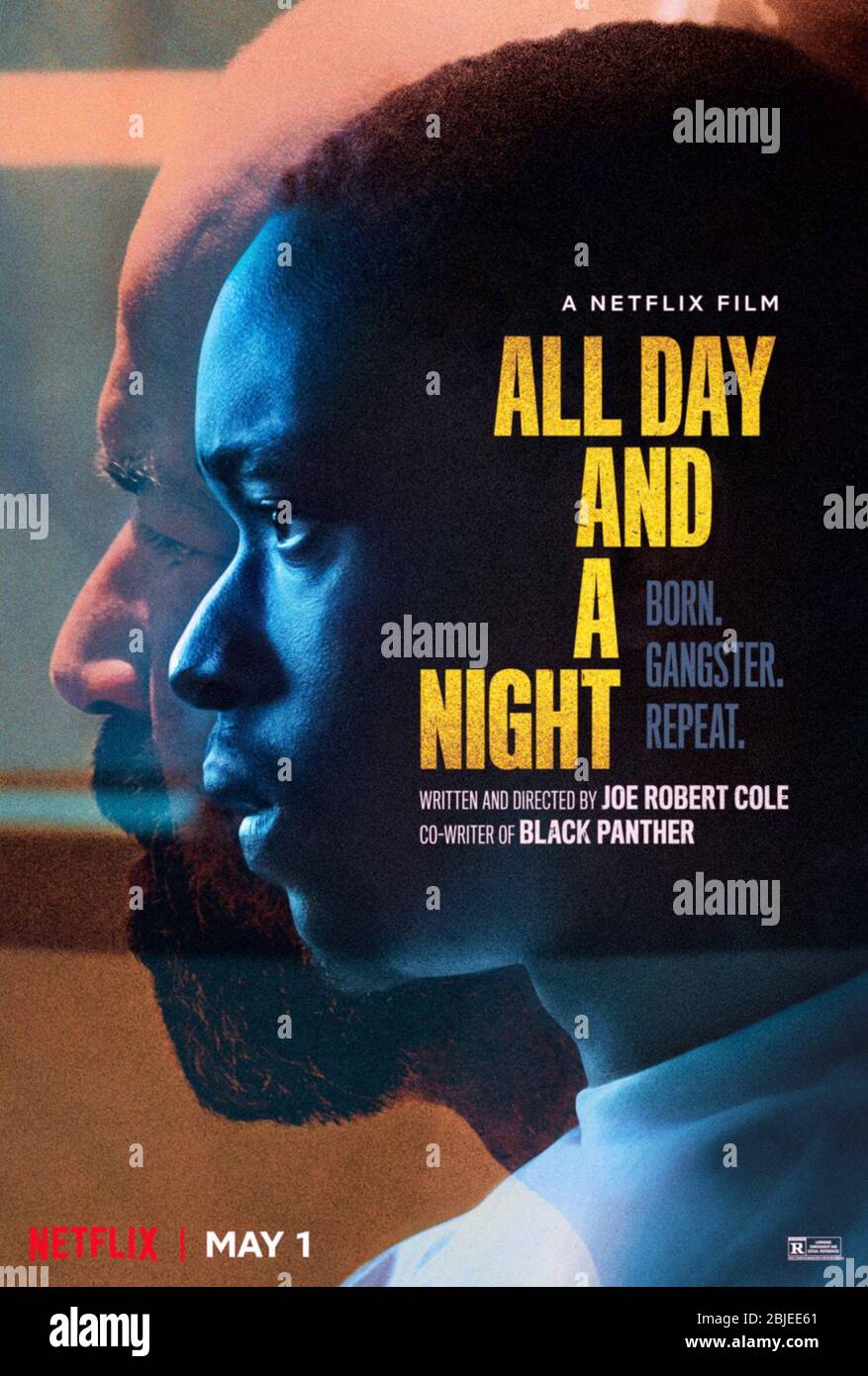 ALL DAY AND A NIGHT, US poster, from left: Jeffrey Wright, Ashton ...