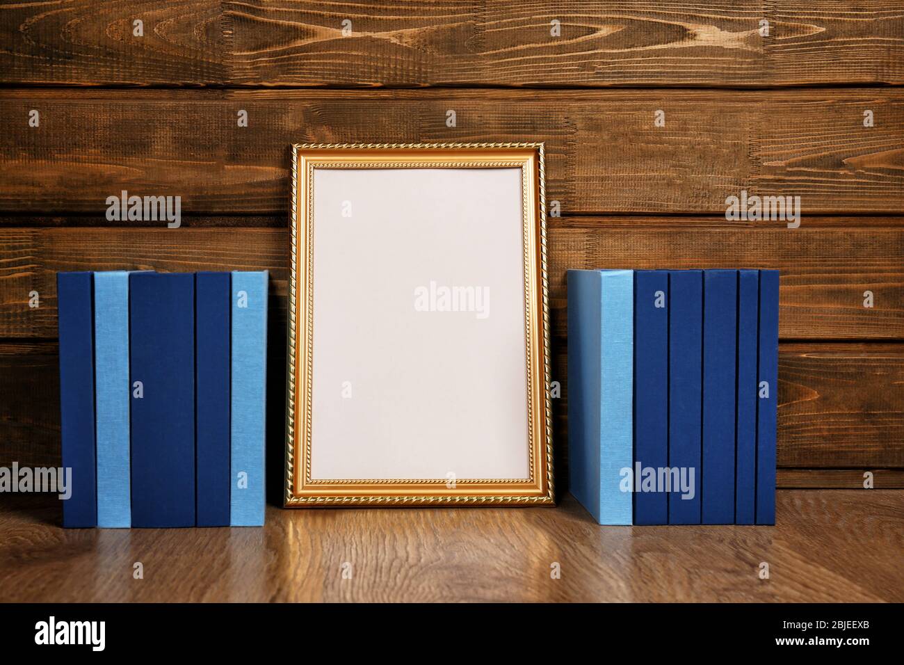 New books on wooden background Stock Photo - Alamy