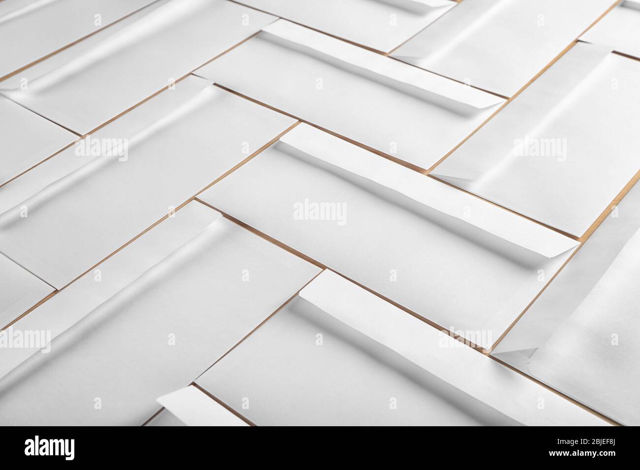 Flat lay of envelopes Stock Photo - Alamy