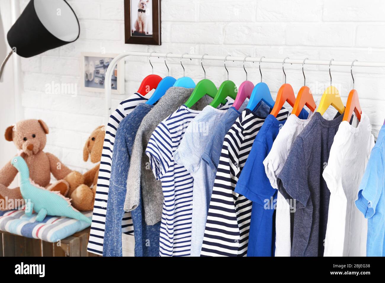Boy kid clothes collection in hi-res stock photography and images - Alamy