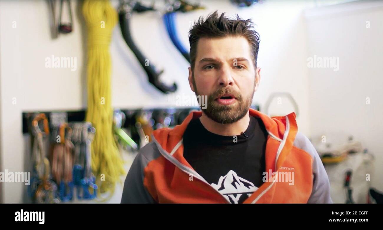 HIMALAYAN ICE, Ari Novak, American ice climber and mountaineer, 2019 ...