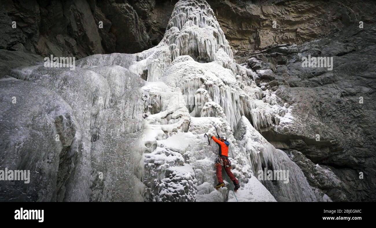 HIMALAYAN ICE, ice climbing in Spiti Valley, India, 2019. © 1091 Media ...