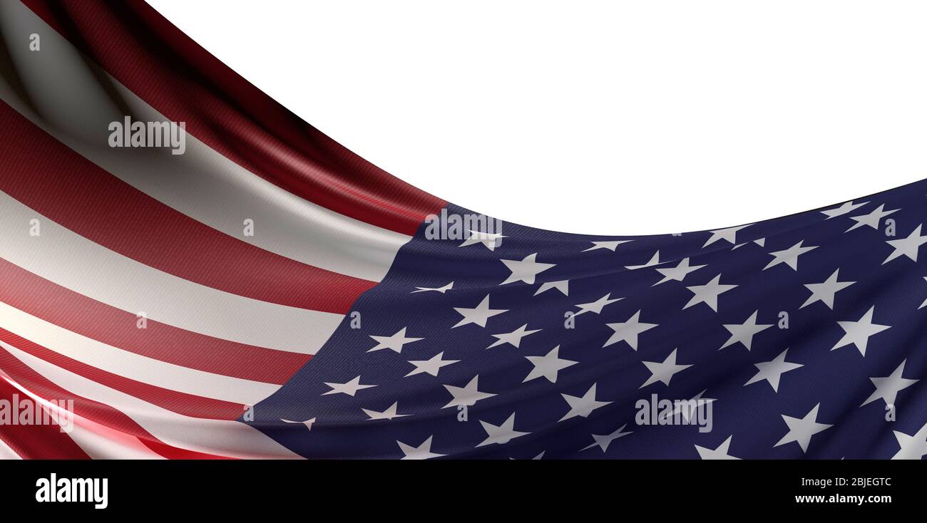 digital flag banner / illustration of a concept theme Stock Photo - Alamy