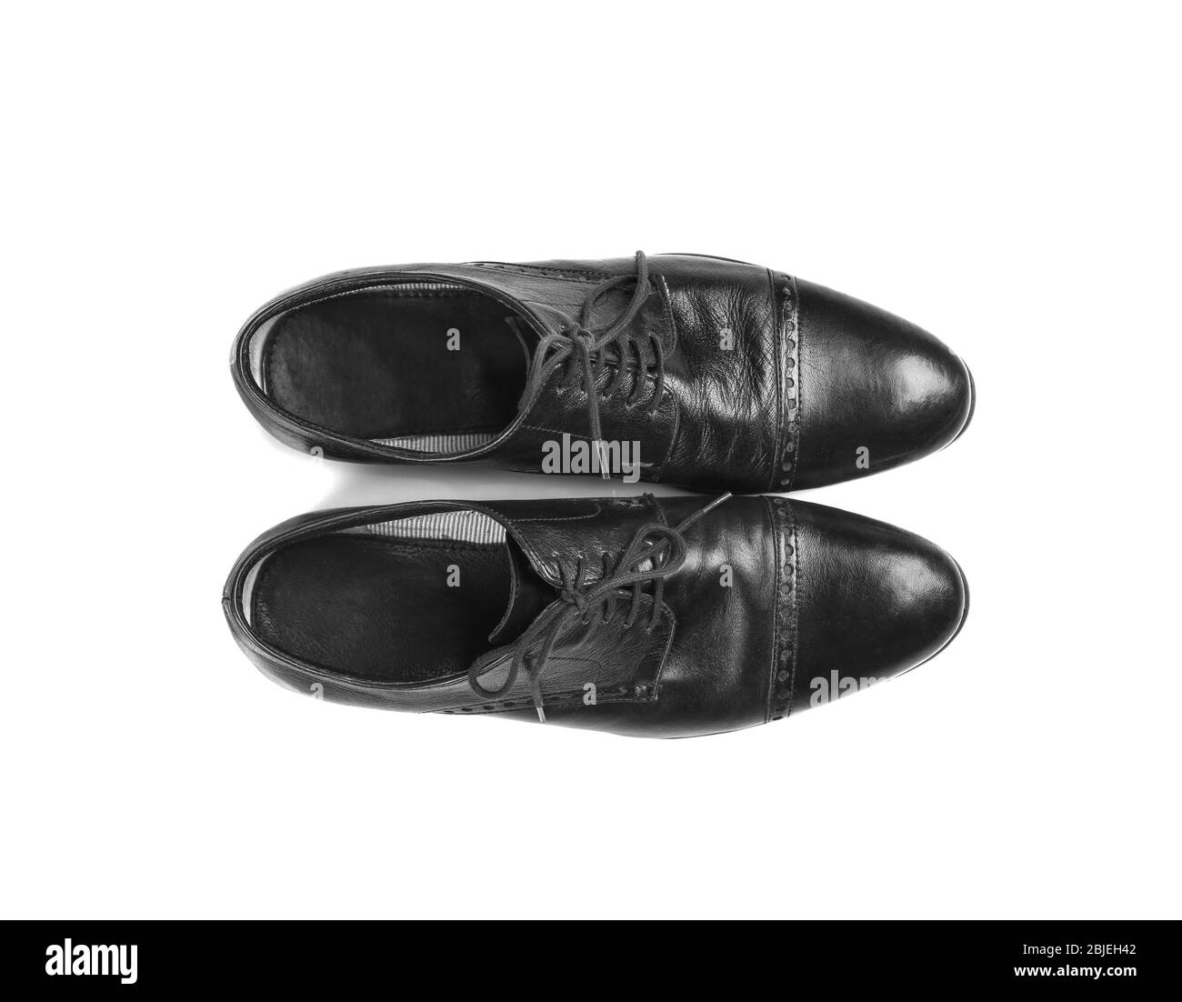Boots top view Black and White Stock Photos & Images - Alamy