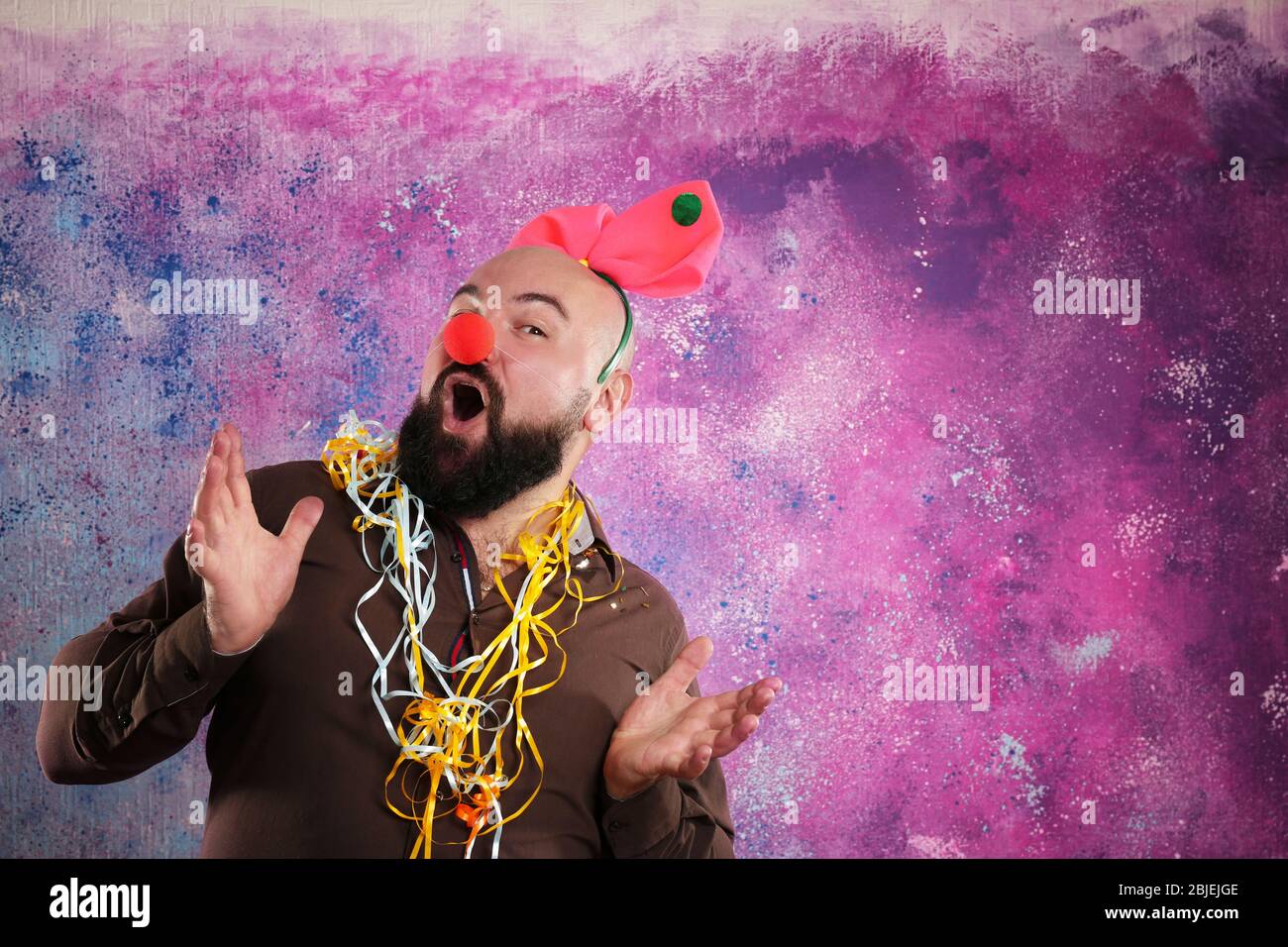 Fat clown hi-res stock photography and images - Alamy
