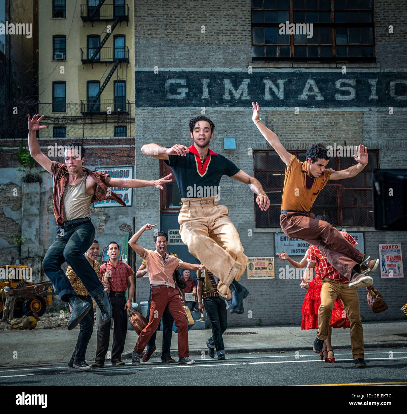 WEST SIDE STORY, David Alvarez (center), 2020. ph: Niko Tavernise ...