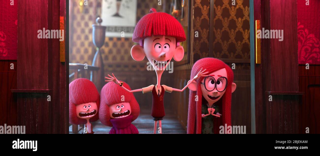 THE WILLOUGHBYS, from left: Barnaby Twin (voice: Sean Cullen), Jane ...