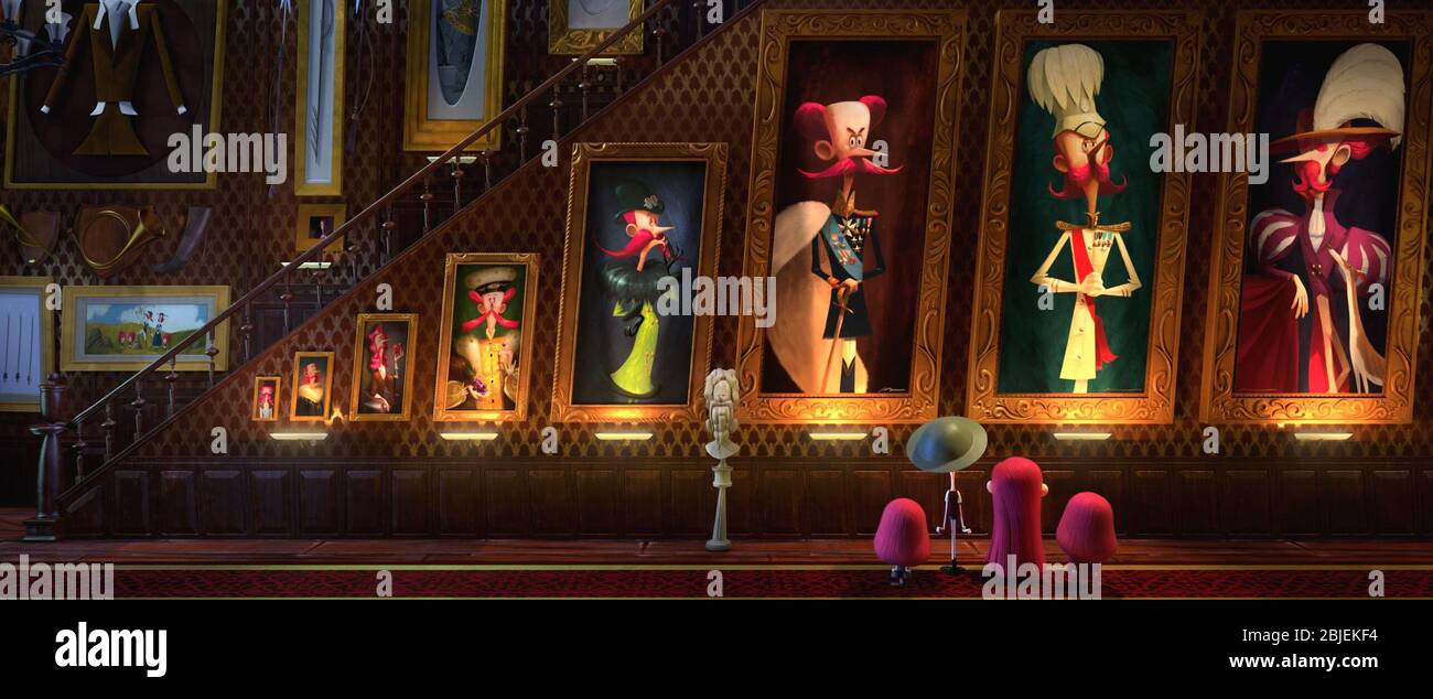 THE WILLOUGHBYS, from left: Barnaby Twin (voice: Sean Cullen), Jane ...