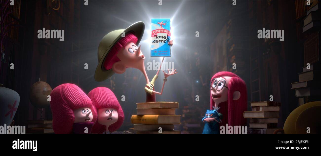 THE WILLOUGHBYS, from left: Barnaby Twin (voice: Sean Cullen), Jane ...