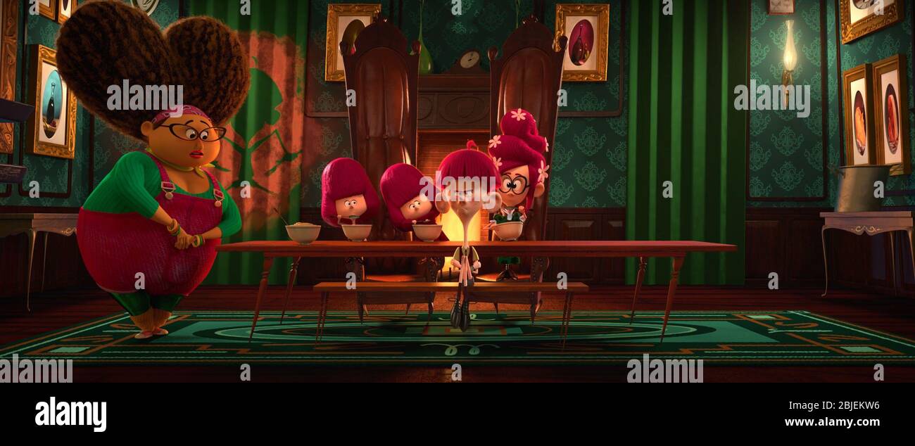 THE WILLOUGHBYS, from left: Nanny (voice: Maya Rudolph, The Barnaby ...