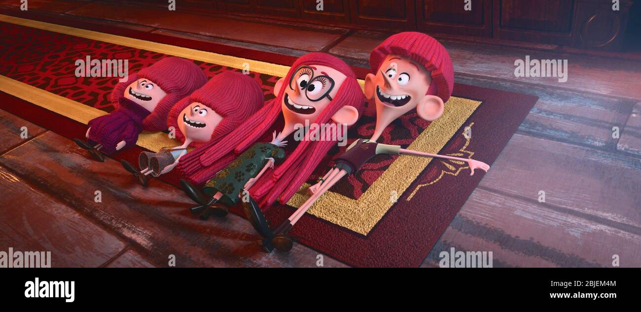 THE WILLOUGHBYS, from left: The Barnaby Twins (voice: Sean Cullen ...