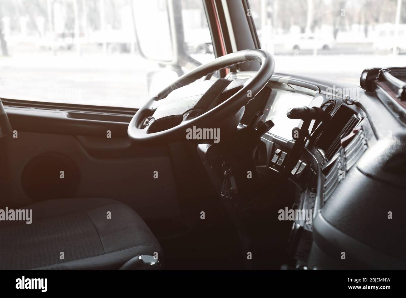 Trucker cabin hi-res stock photography and images - Alamy