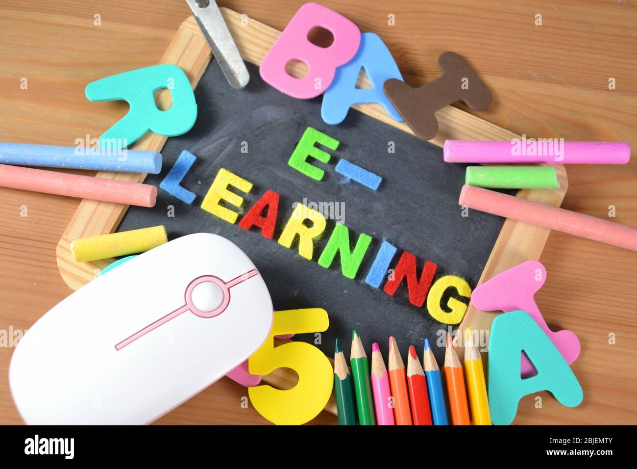 Abc learning sheet hi-res stock photography and images - Alamy