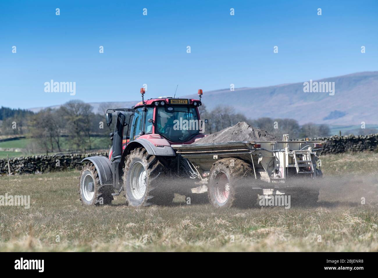 Limespreading on upland pasture to improve its productivity and quality ...
