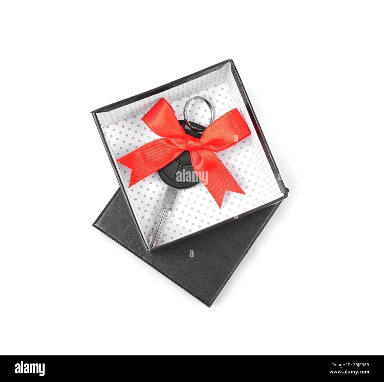 Car key gift box isolated hi-res stock photography and images - Alamy
