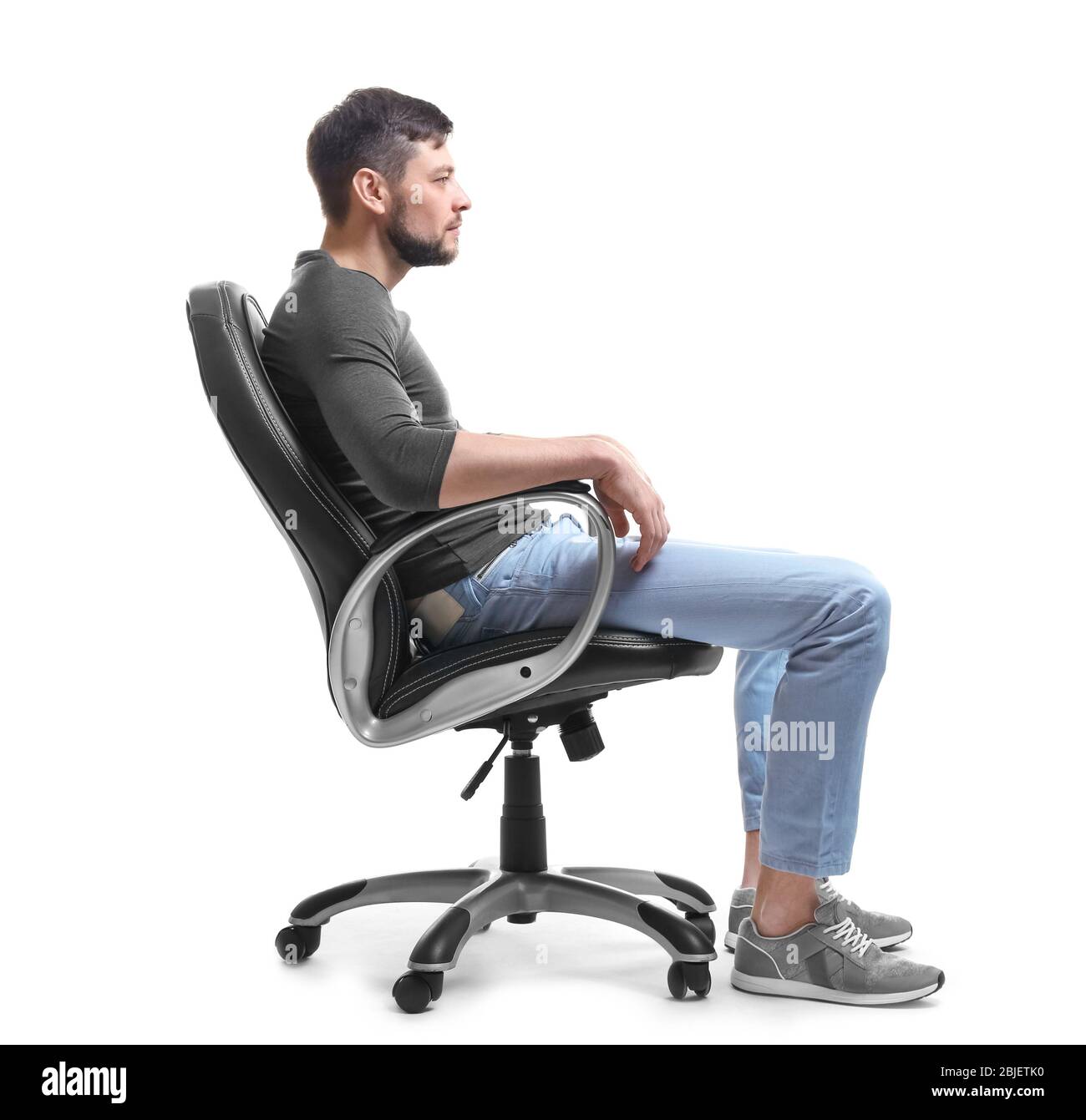 Bad Posture Sitting High Resolution Stock Photography and Images - Alamy