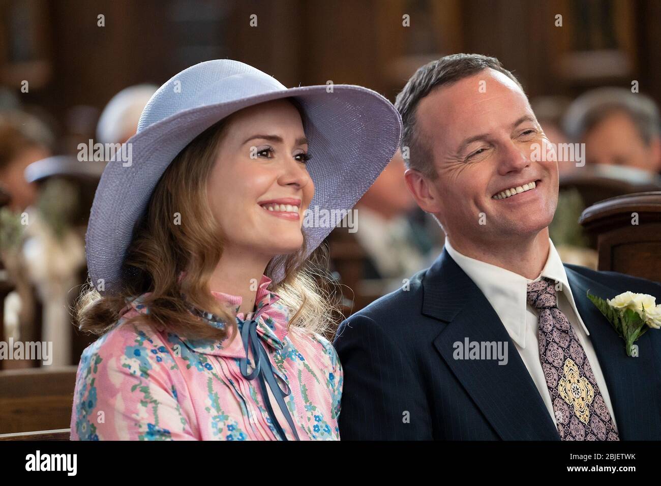 MRS. AMERICA, from left: Sarah Paulson, David Snelgrove, Betty ...