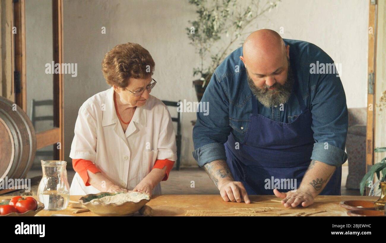 SHAPE OF PASTA, Evan Funke (right), 'Busiate', (Season 1, ep. 104 ...