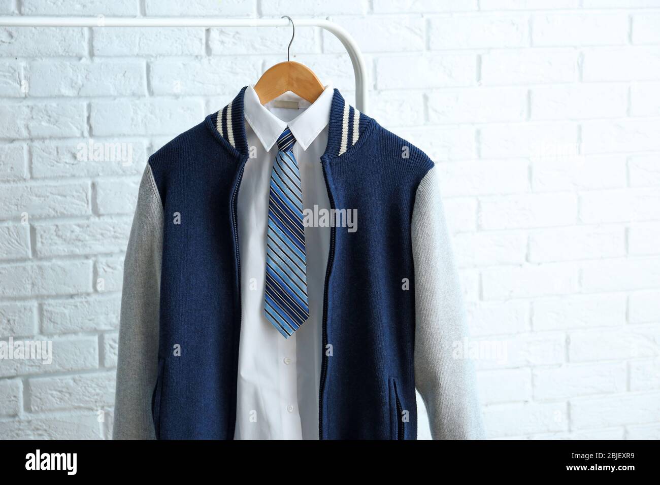 School Uniforms Hanging High Resolution Stock Photography and Images ...