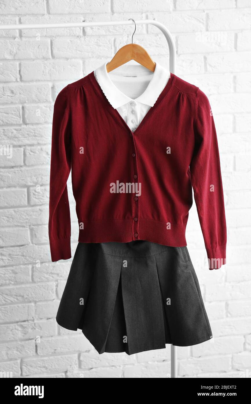 School Uniforms Hanging High Resolution Stock Photography and Images ...