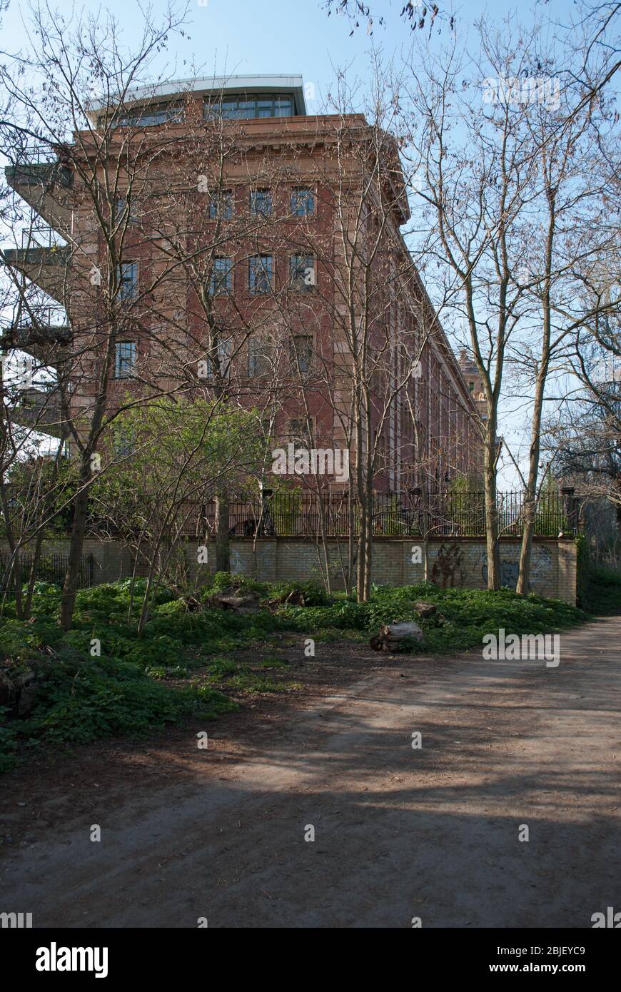 Riverside Elevation Dome Front Entrance with Cherry Blossom at Harrods ...