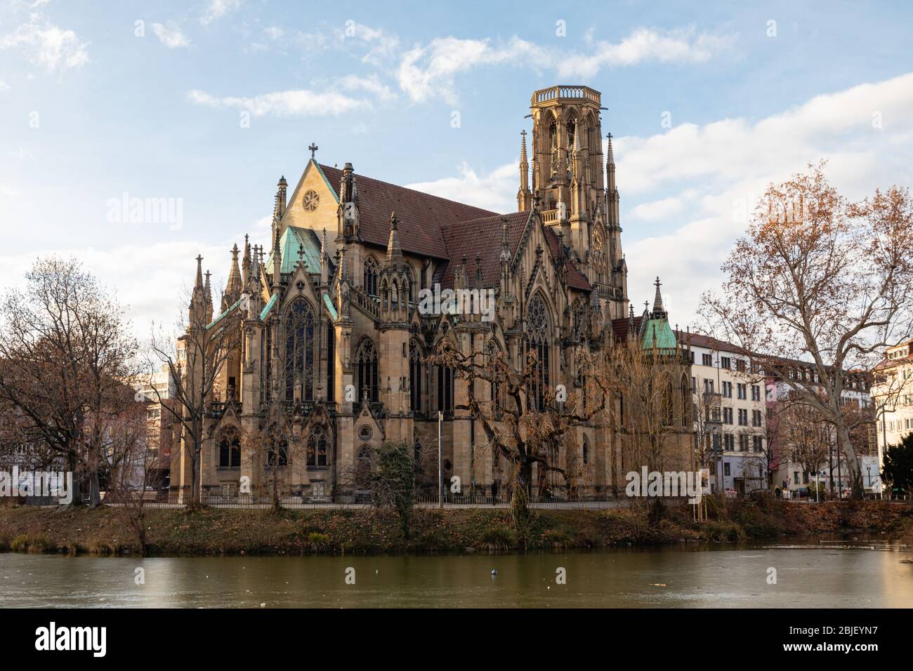 Johanneskirche am feuersee hi-res stock photography and images - Alamy