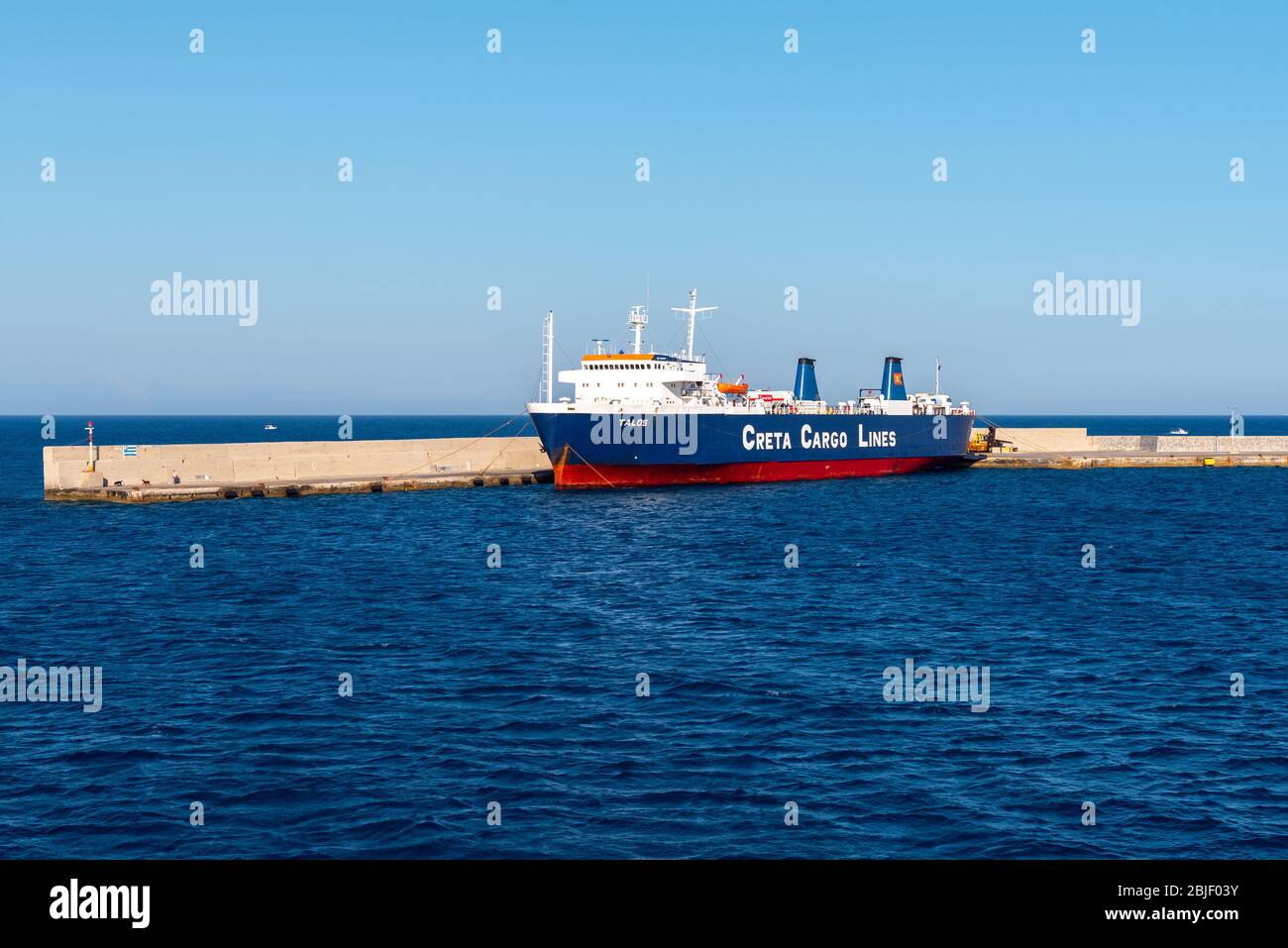 Greek Cargo Ships High Resolution Stock Photography and Images - Alamy