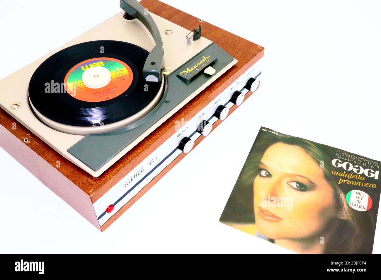 LORETTA GOGGI, Maledetta Primavera, 1981 Vinyl Record WEA Label on 1966 ...