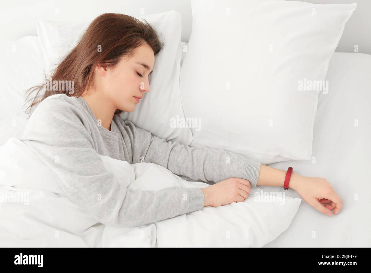 Sleep tracker bed hi-res stock photography and images - Alamy