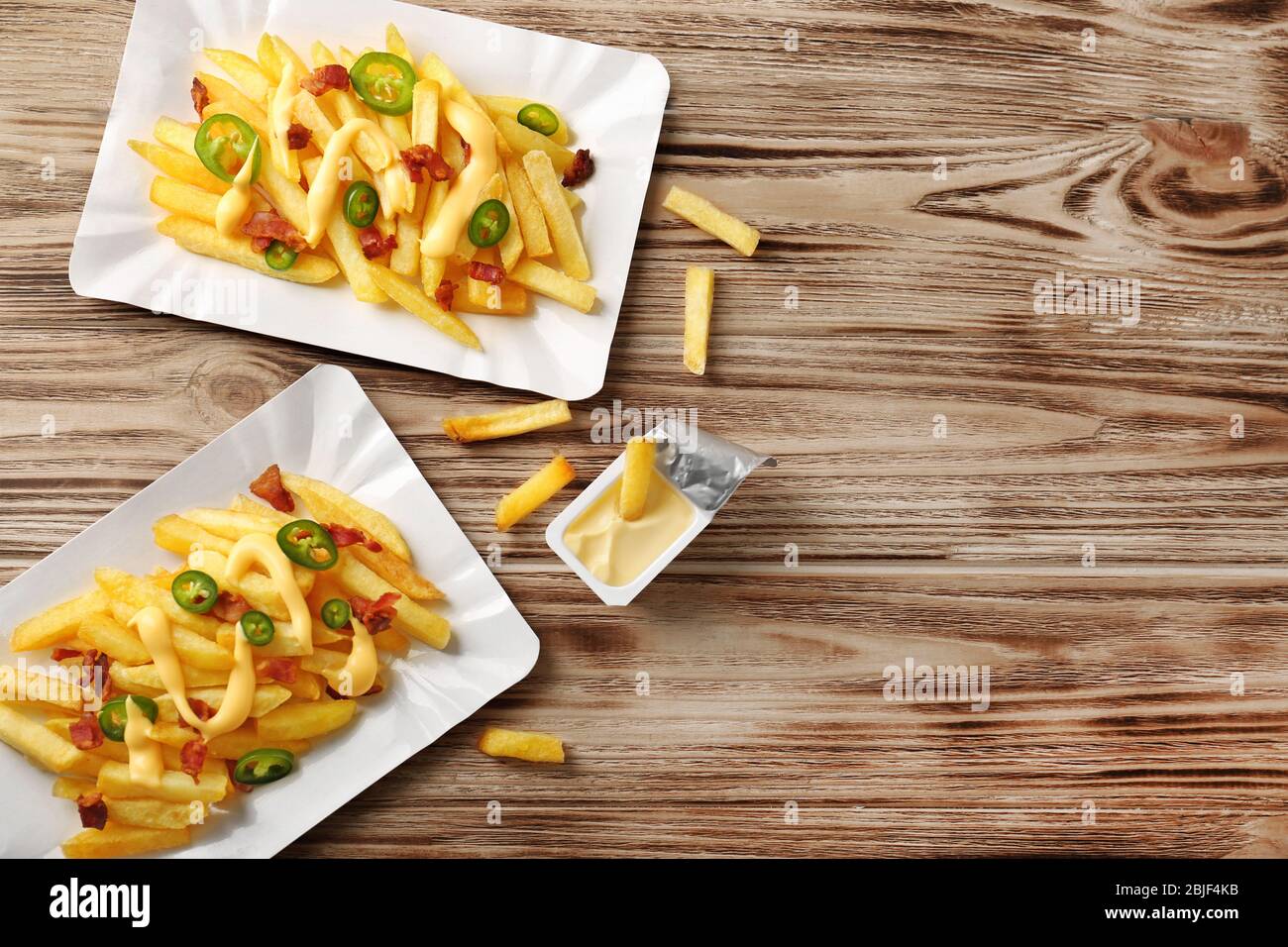 Taco cheese fries hi-res stock photography and images - Alamy