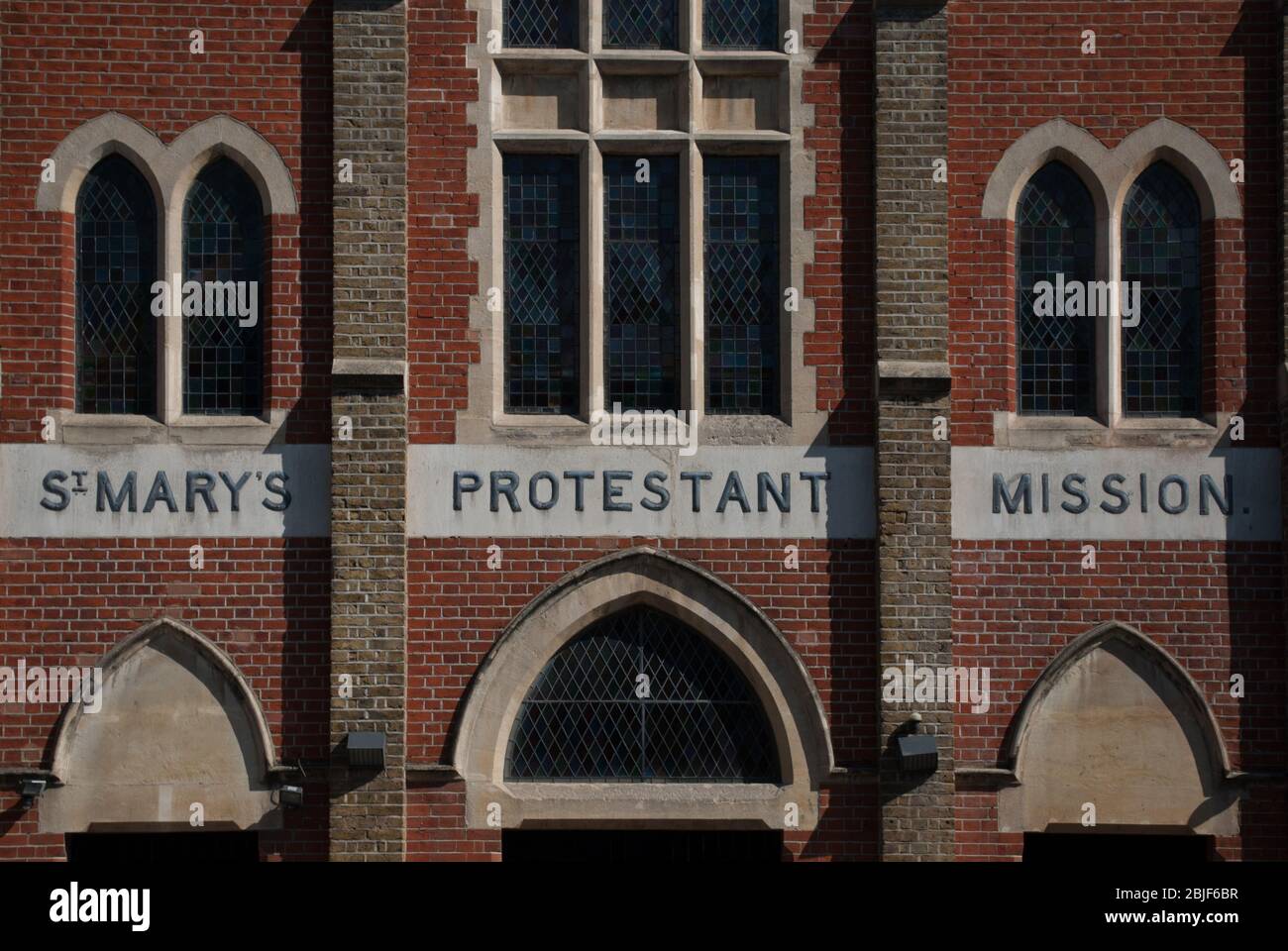 Red Brick Gothic Revival Architecture Victorian Church St Mary's ...