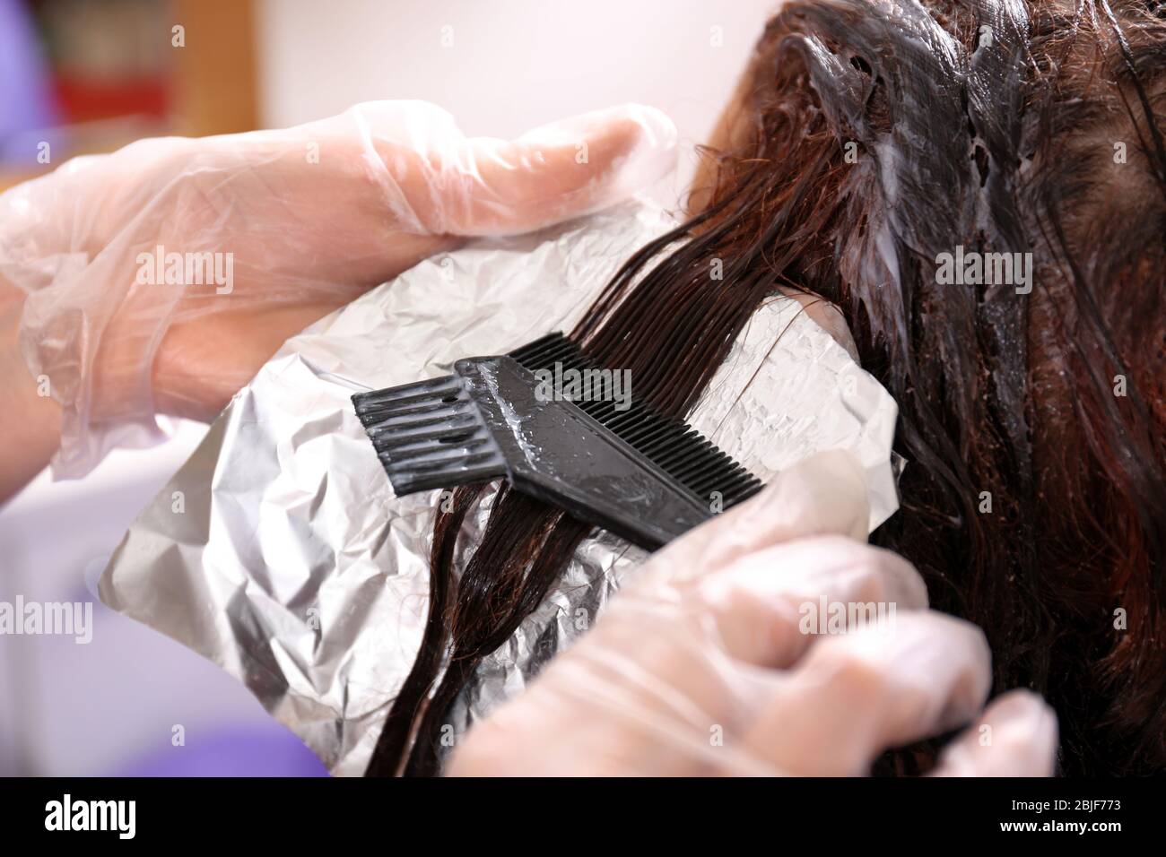 Process Of Dyeing Hair At Salon at Douglas Wilder blog