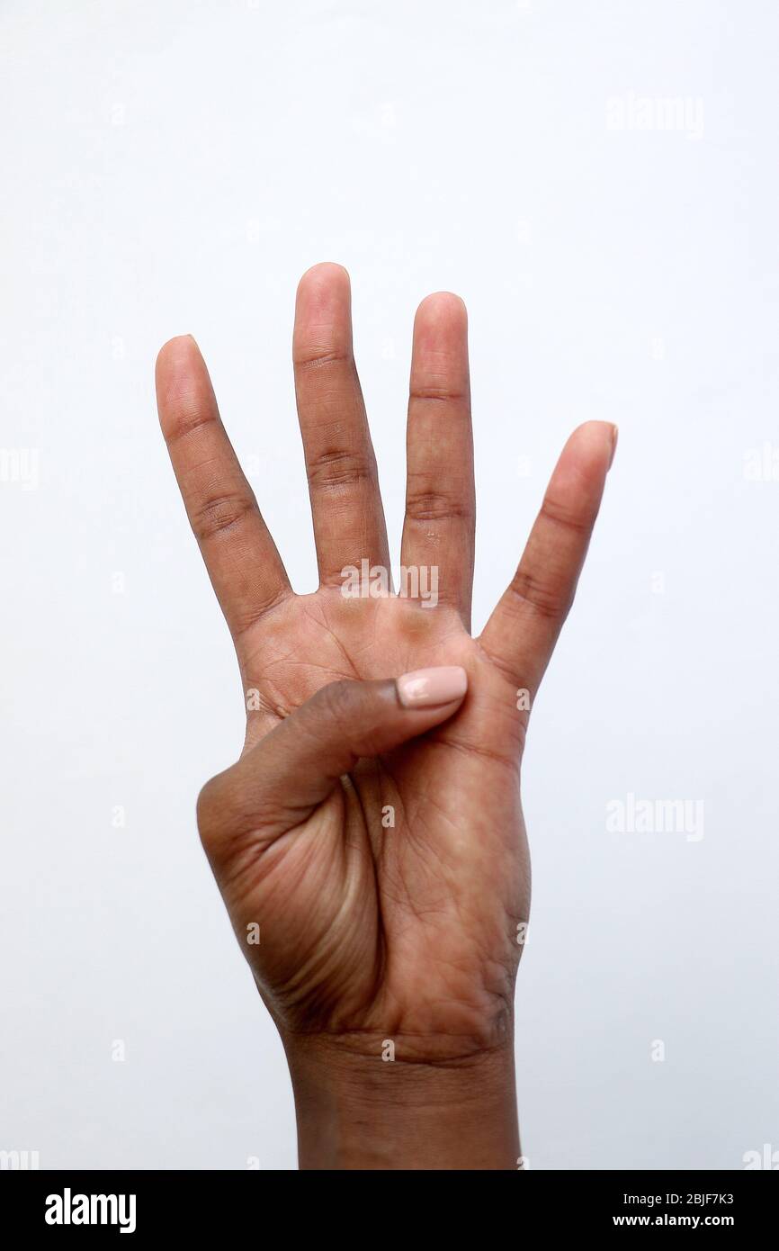 Hand palm african american hi-res stock photography and images - Alamy