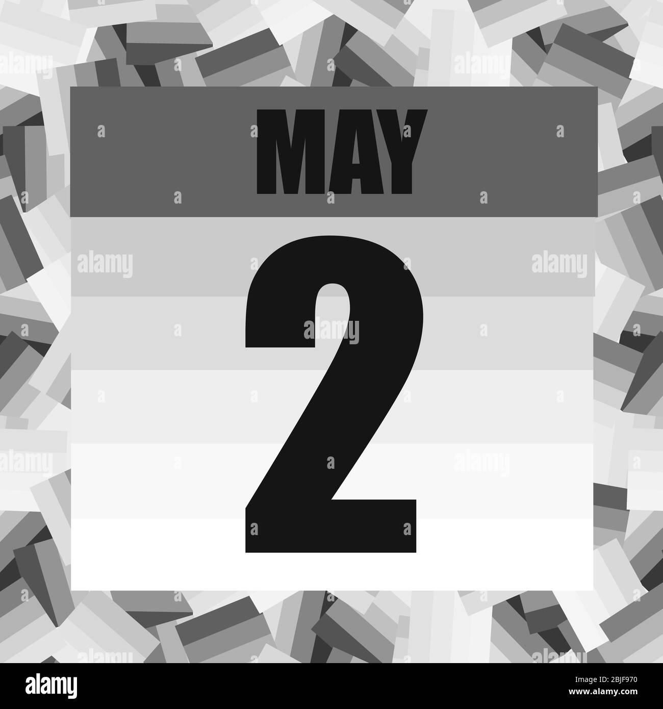 May 2 icon. For planning important day. Banner for holidays and special ...