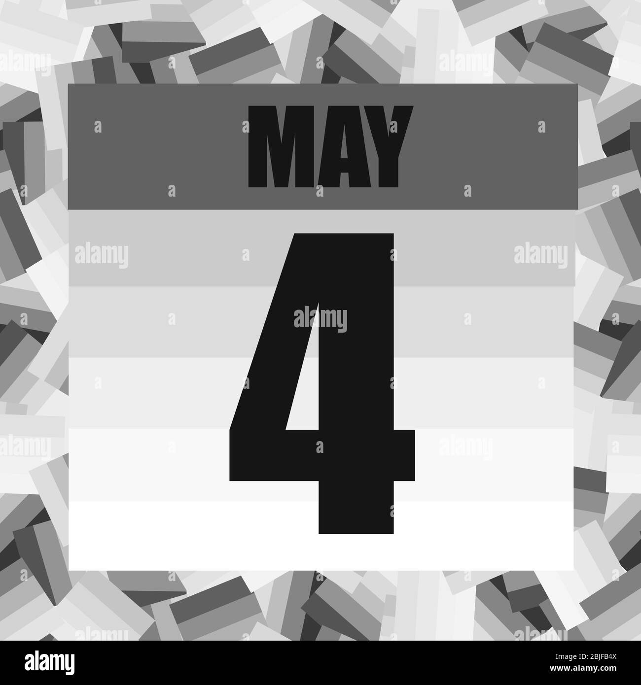 May 4 icon. For planning important day. Banner for holidays and special ...
