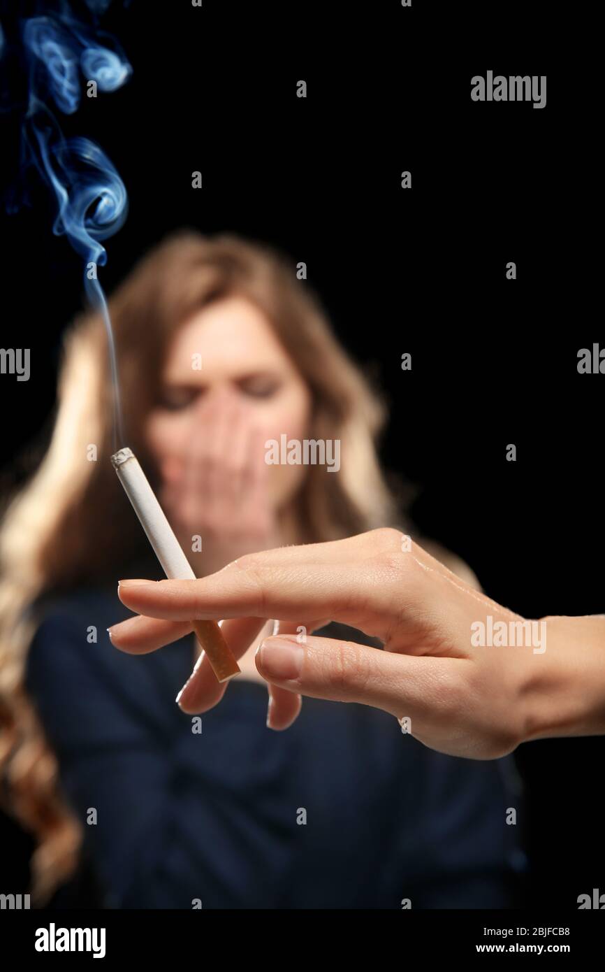 Passive smoker hi-res stock photography and images - Alamy