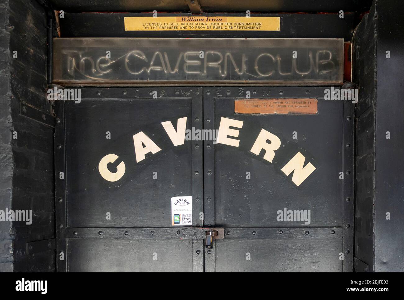Cavern Club closed down in Liverpool Stock Photo - Alamy
