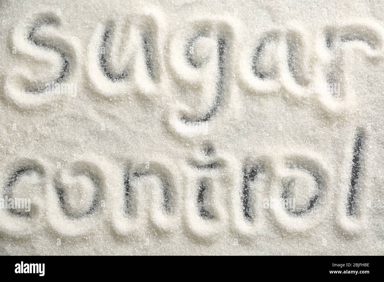 Sugar control hi-res stock photography and images - Alamy