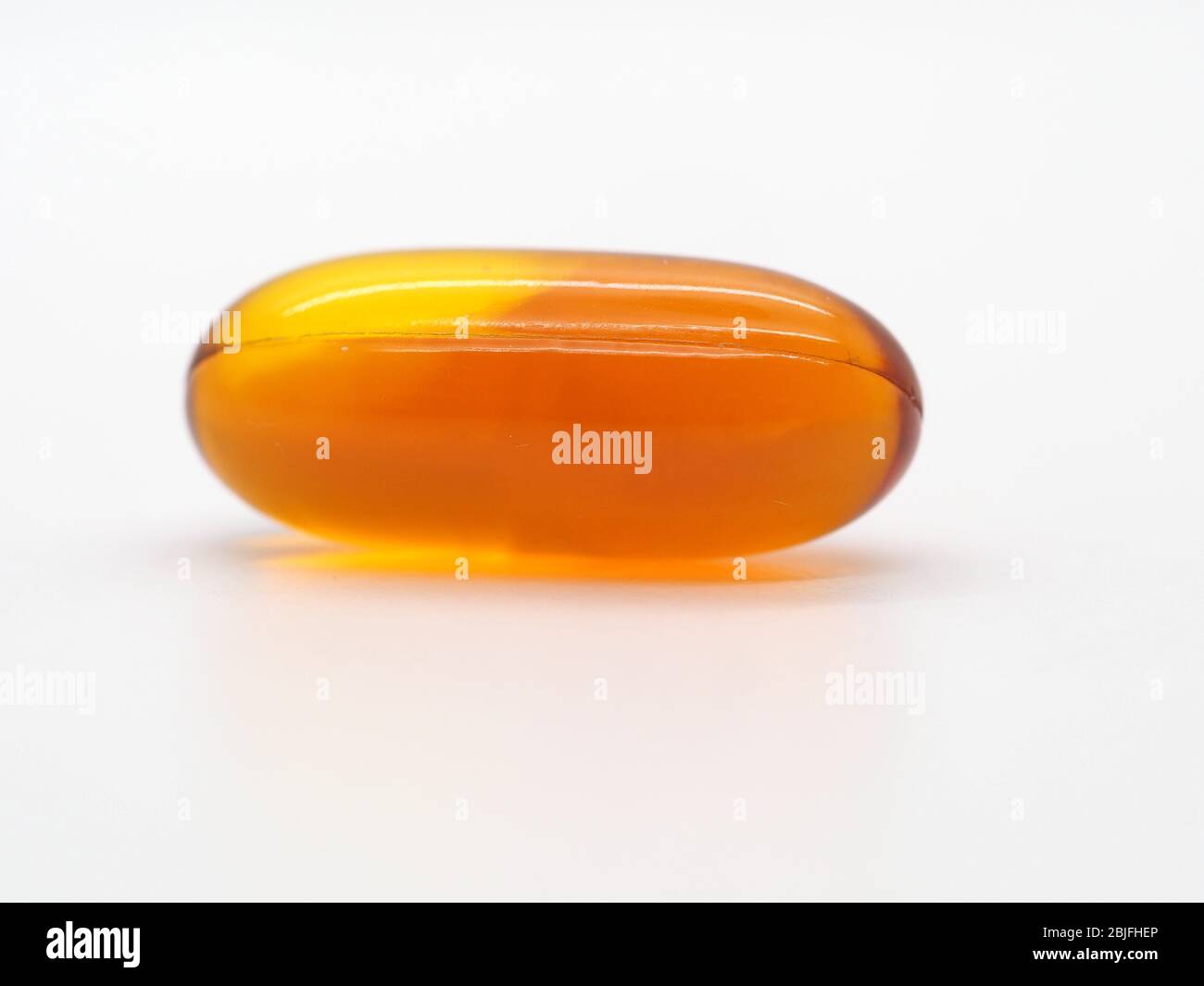 Close Up Of Isolated Capsules On A White Background, London, England ...