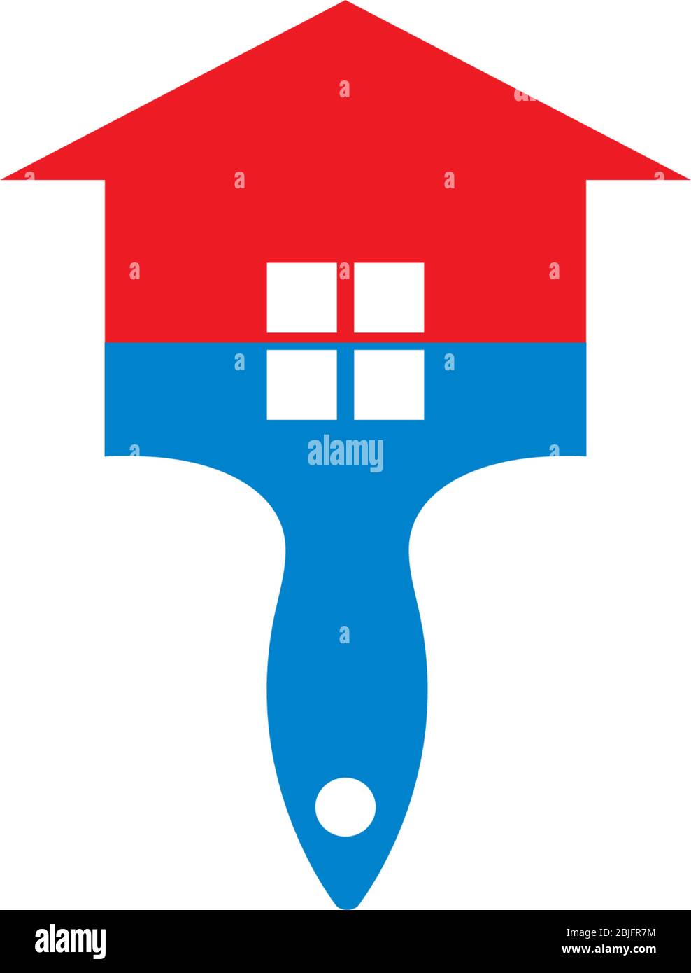 House paint logo icon illustration Stock Vector Image & Art - Alamy