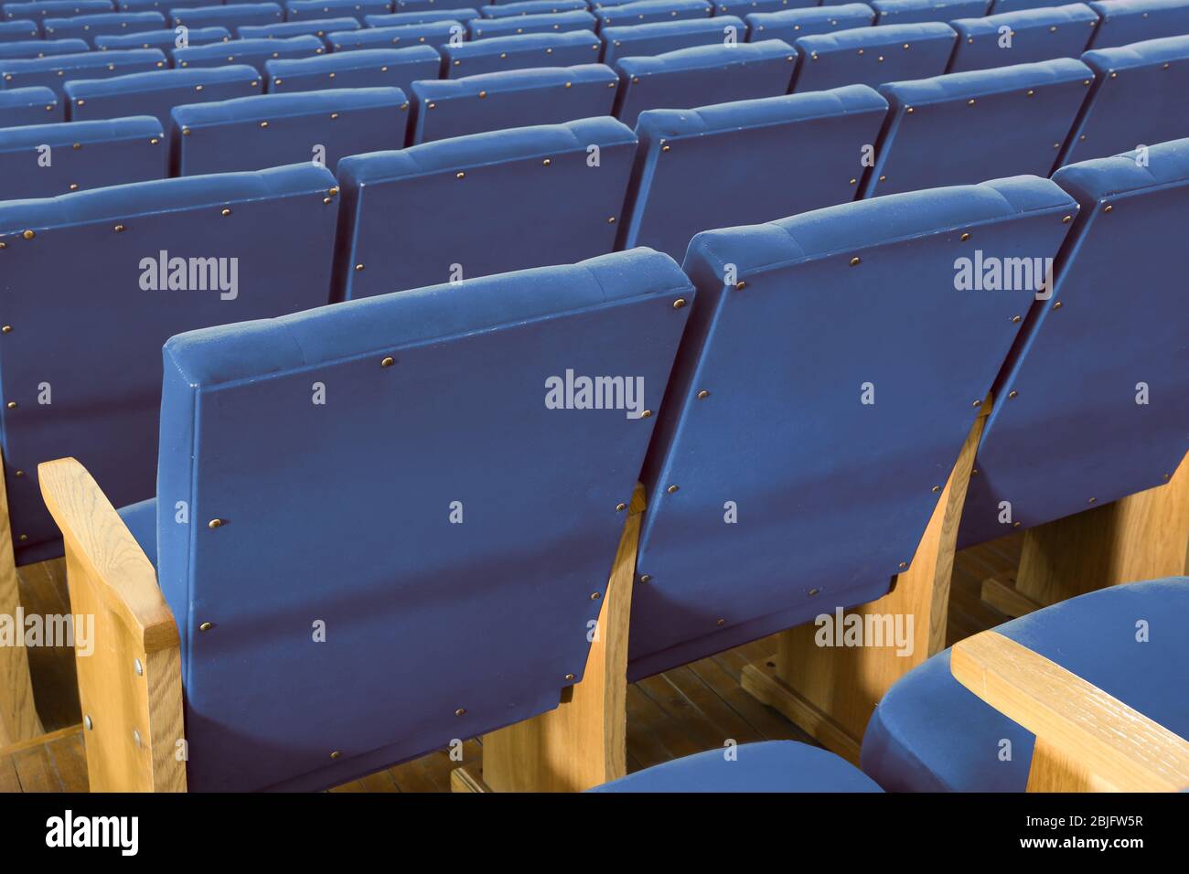 Chairs in modern assembly hall Stock Photo - Alamy