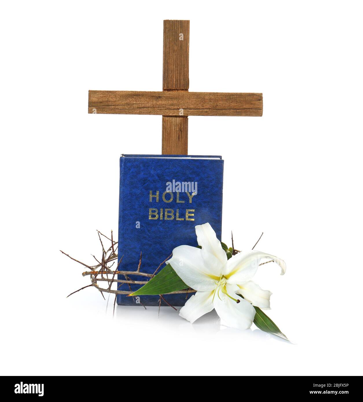 Holy Bible And Cross