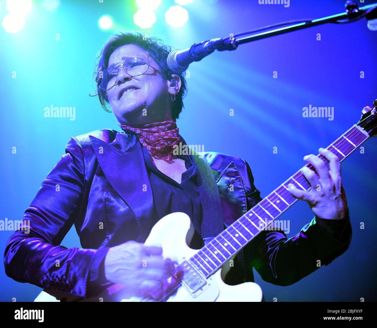 FEBRUARY 24: Wendy Melvoin of Prince's band The Revolution performs ...