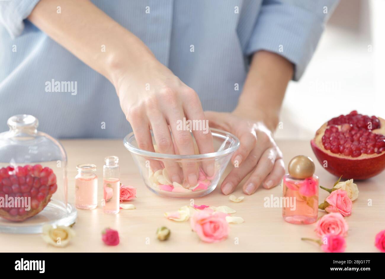 Perfume making bottles hi-res stock photography and images - Alamy