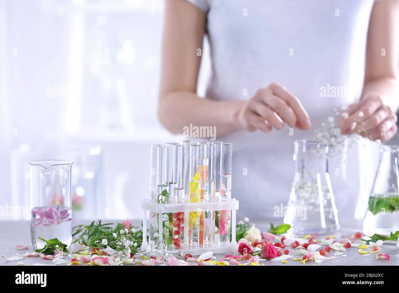 Mixing perfume hi-res stock photography and images - Alamy