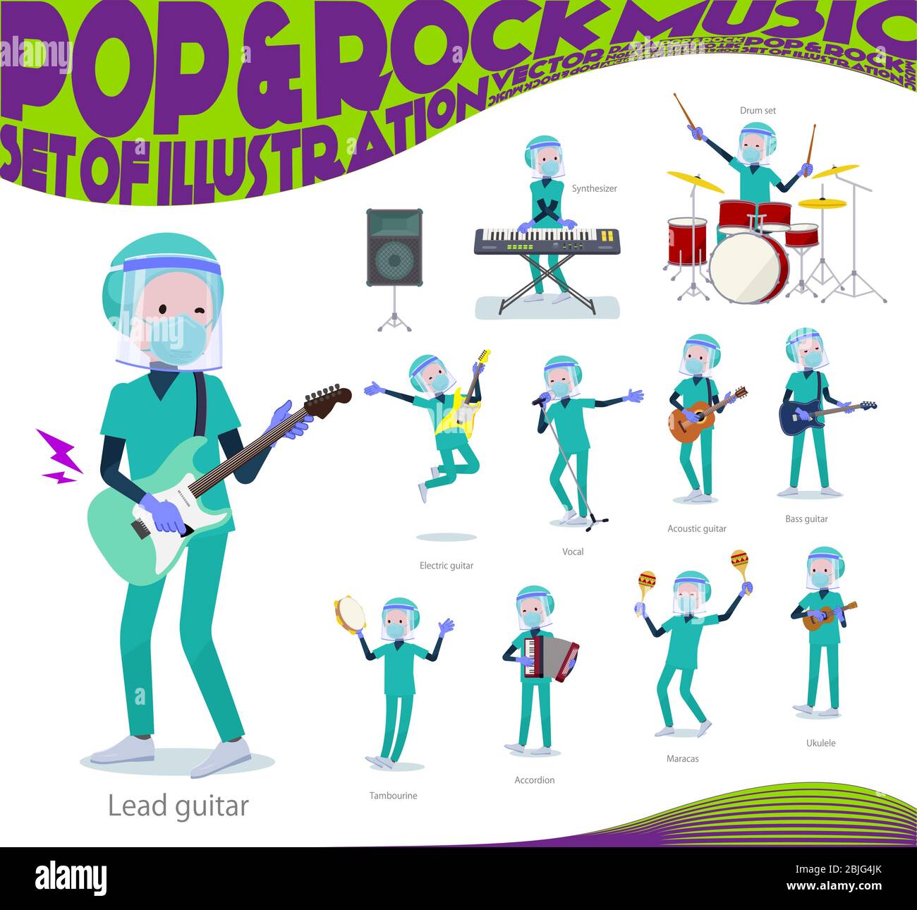 Ukulele face Stock Vector Images - Alamy