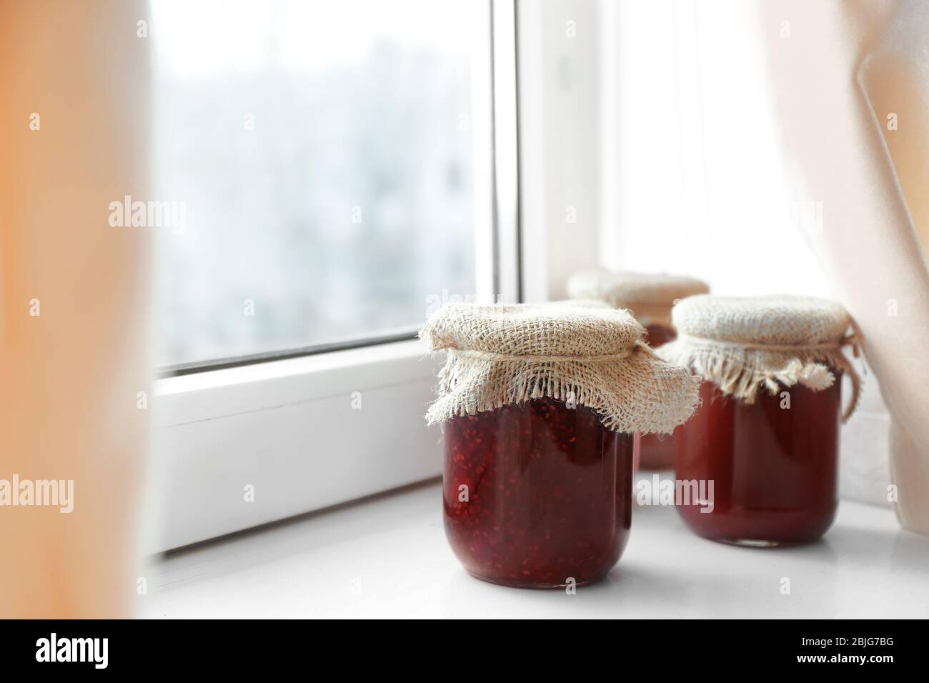 Jars On Windowsill High Resolution Stock Photography and Images - Alamy