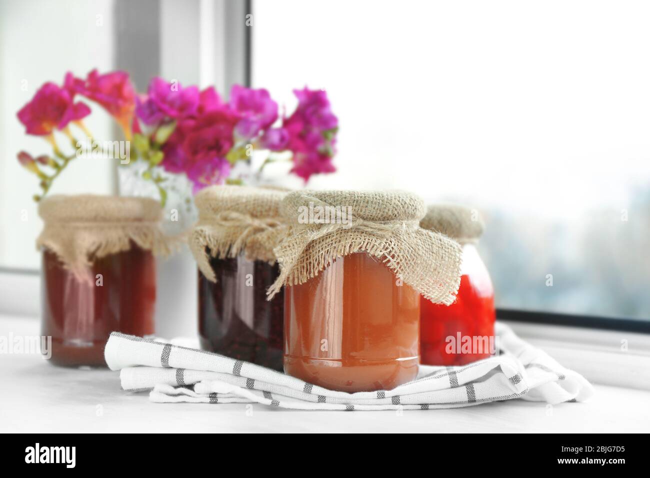 Jars On Windowsill High Resolution Stock Photography and Images - Alamy